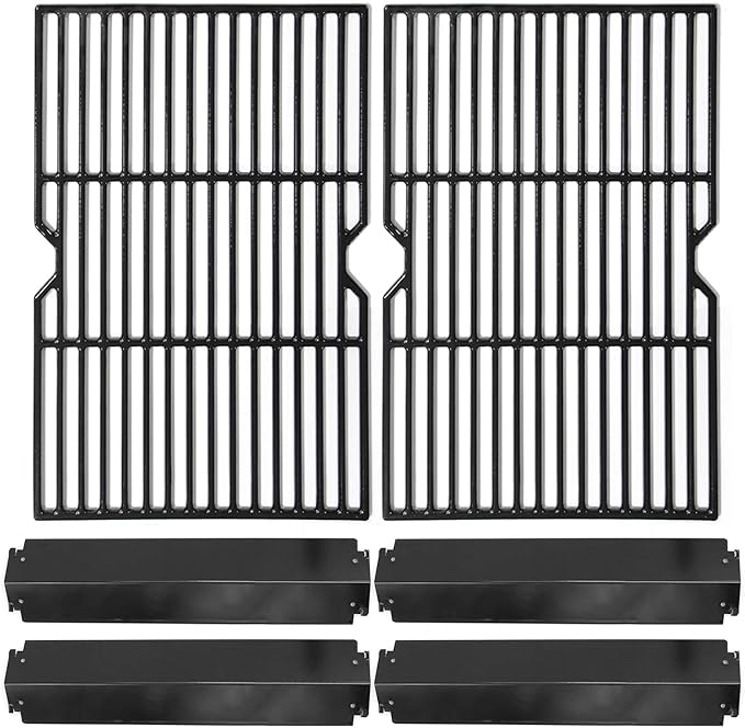Amazon.com : Hongso 18 1/4" Grill Grates and 16" Heat Plates ...