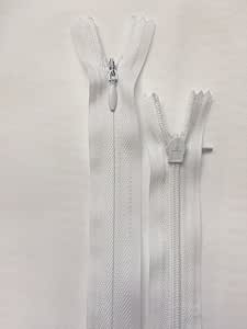 Invisible Zip,Woven, Concealed,Close-END (White, 6 inch/ 15 cm ...
