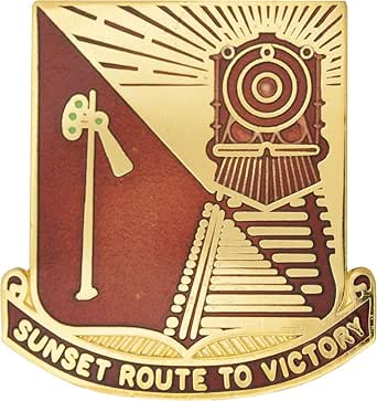 Amazon.com: 719th Transportation Battalion Unit Crest (Sunset Route To ...