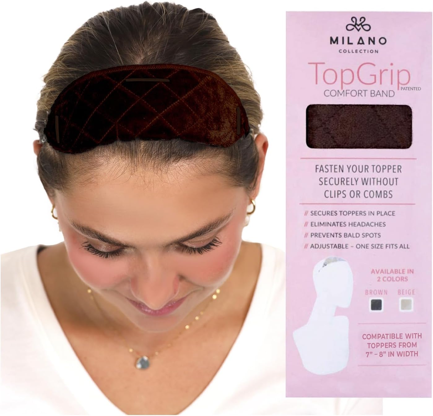 Amazon.com: MILANO COLLECTION TopGrip Comfort Band for Medium Base ...