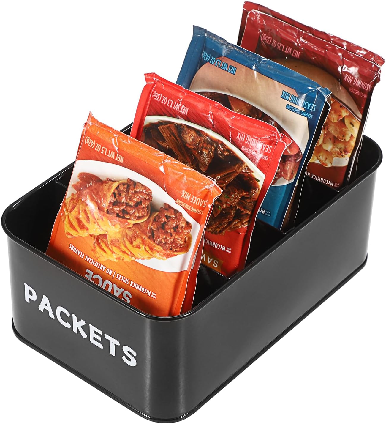 Amazon.com: BSTKEY Seasoning Packet Organizer, Food Storage Organizer ...
