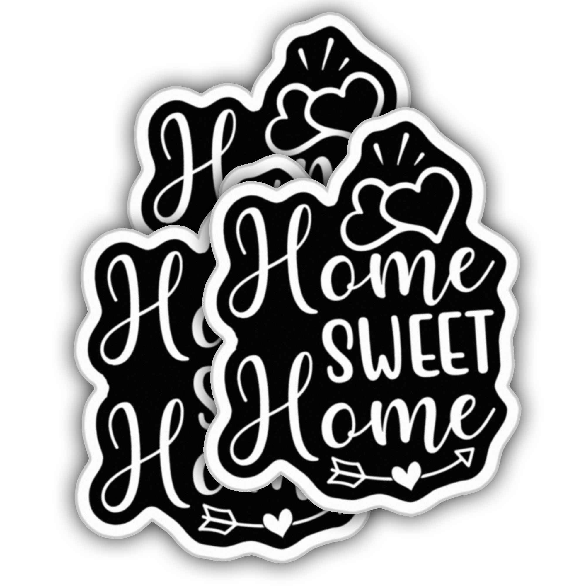 Amazon.com: (3pcs) Family Stickers Home Decals Home Sweet Home Funny ...