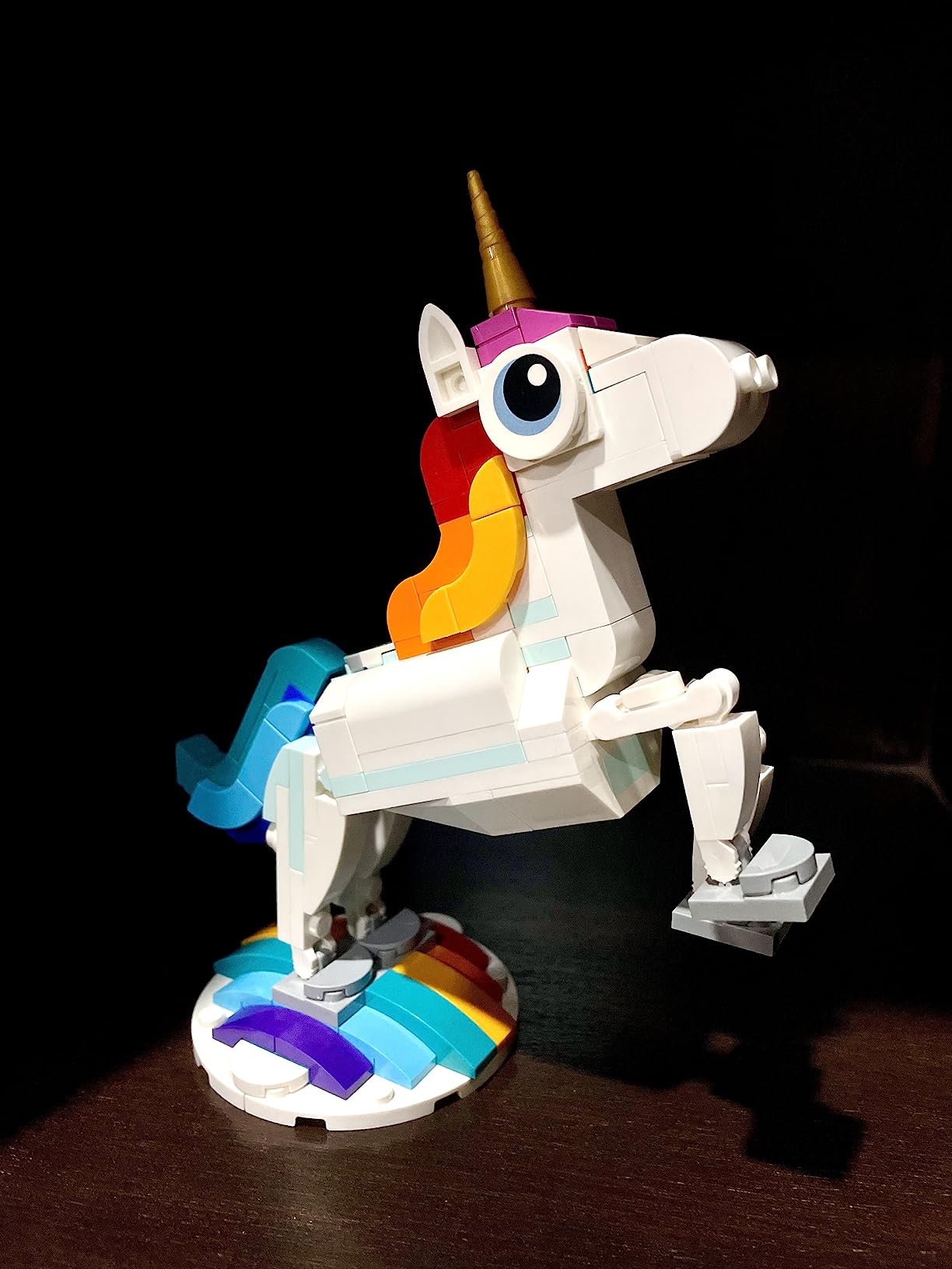 LEGO Creator Magical Unicorn 31140 Building Toy Set (145 Pieces), Multi ...