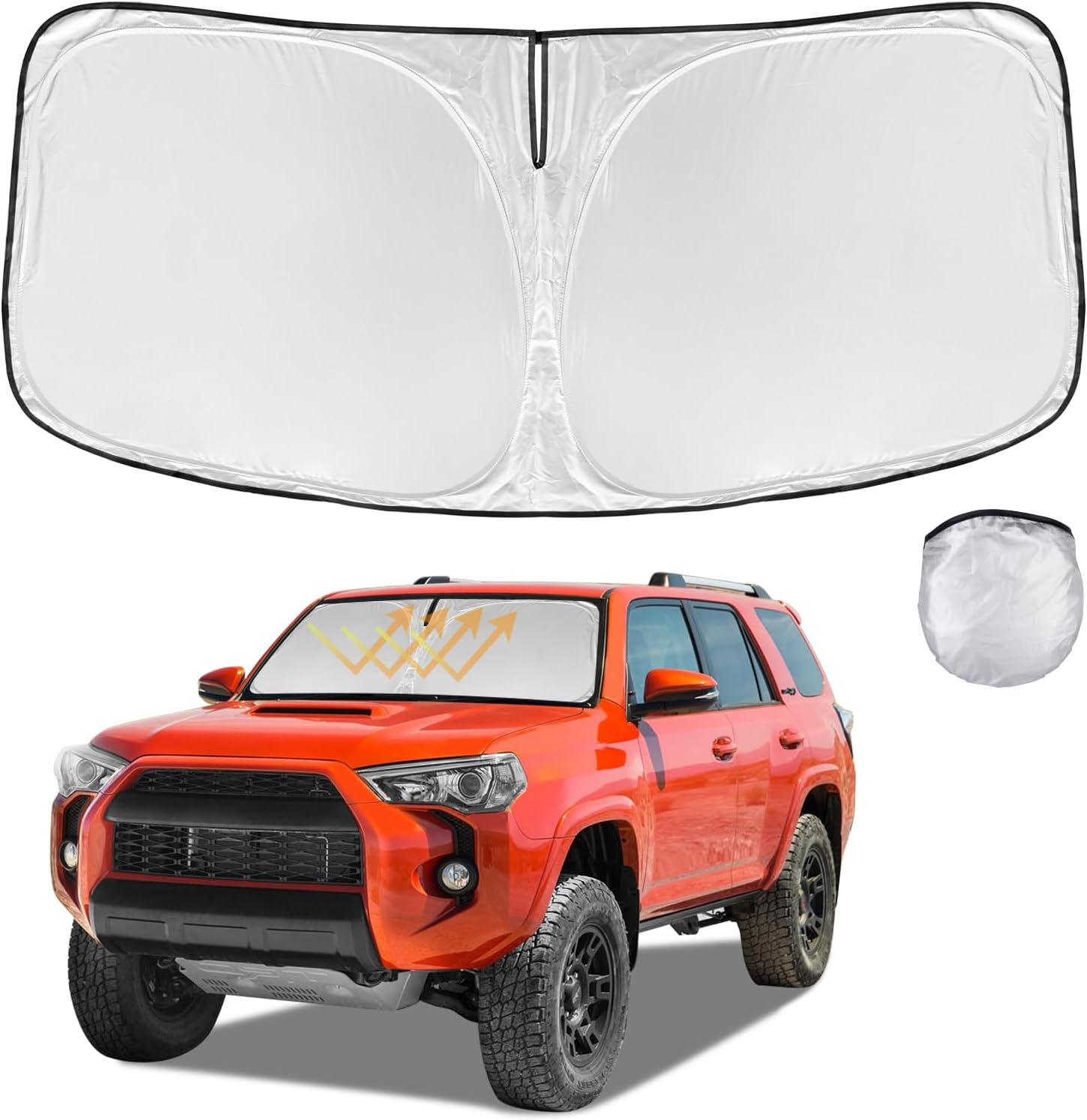 Amazon.com: Toluoma Custom Fit Windshield Sun Shade for Toyo-ta 4Runner ...