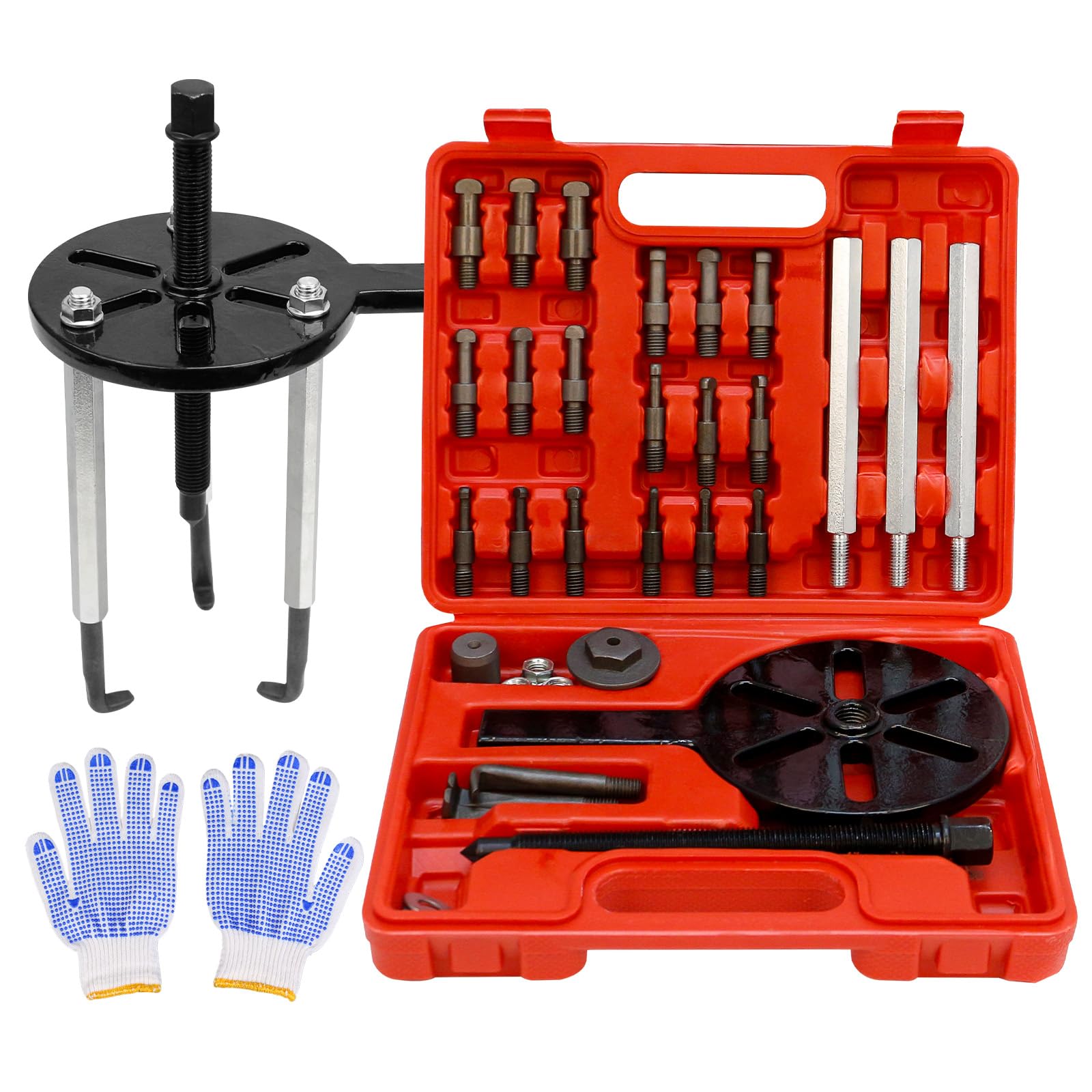 Shulltji Bearing Puller Kit Inner Hole Extractor Multifunctional ...