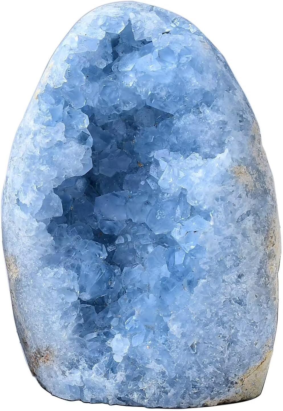 Amazon.com: FZBHRO Large Blue Celestite Geode Healing Crystal Stone ...
