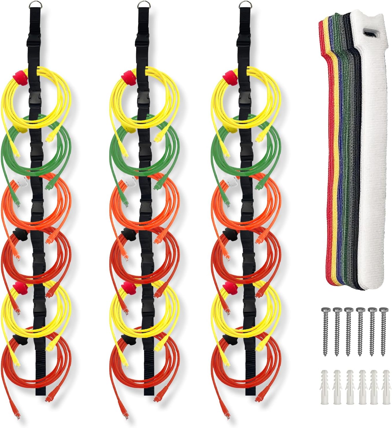 Amazon.com: Extension Cord Organizer 2 Pack, Extension Cord Storage ...