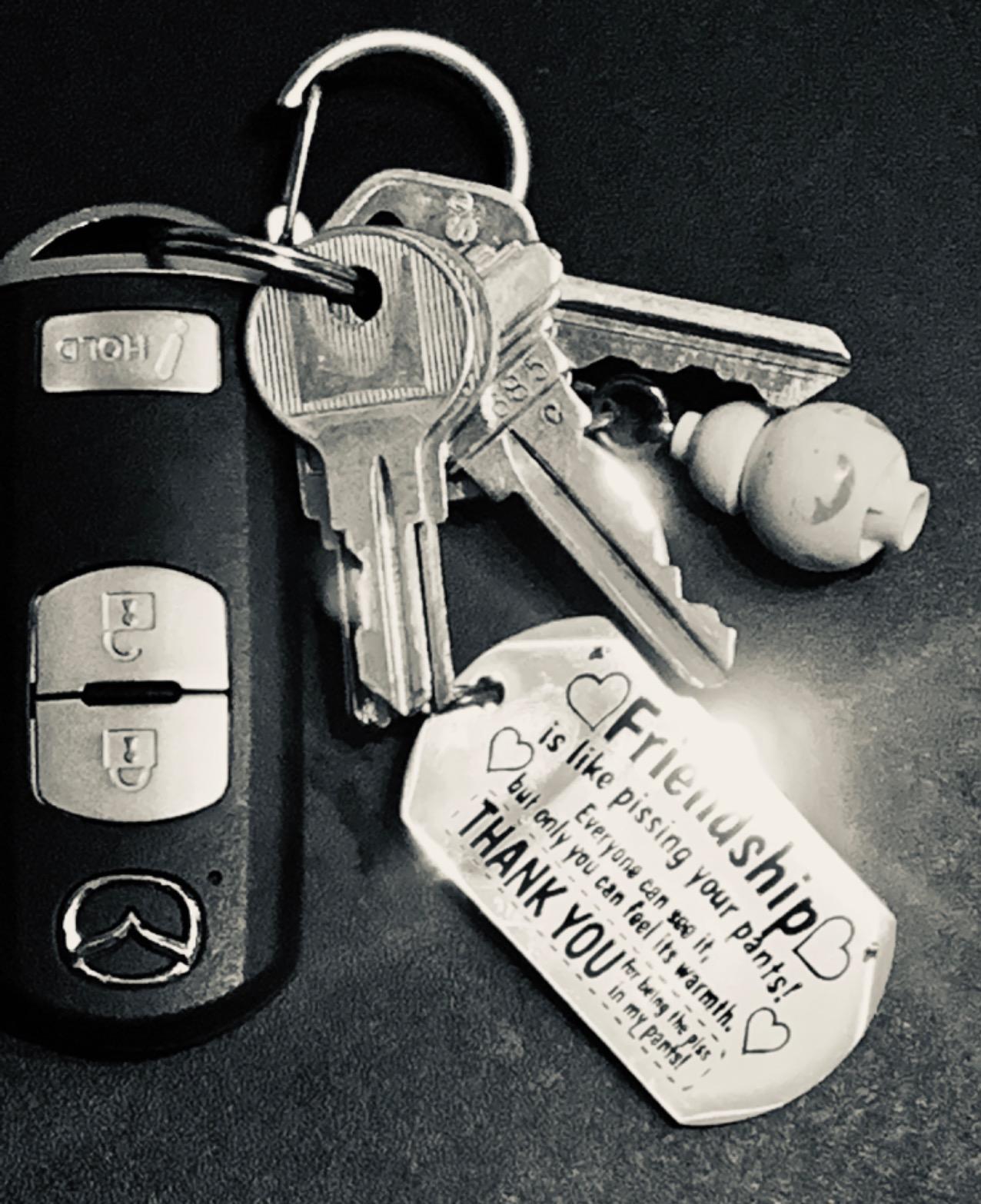 Amazon.com: Nekoki Best Friend Keychain Friendship Keychain Gifts ...