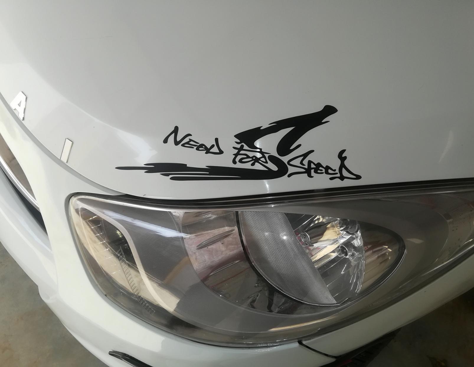 ISEE 360 ® Need for Speed Logo Car Sticker Vinyl Decal Black : Amazon ...