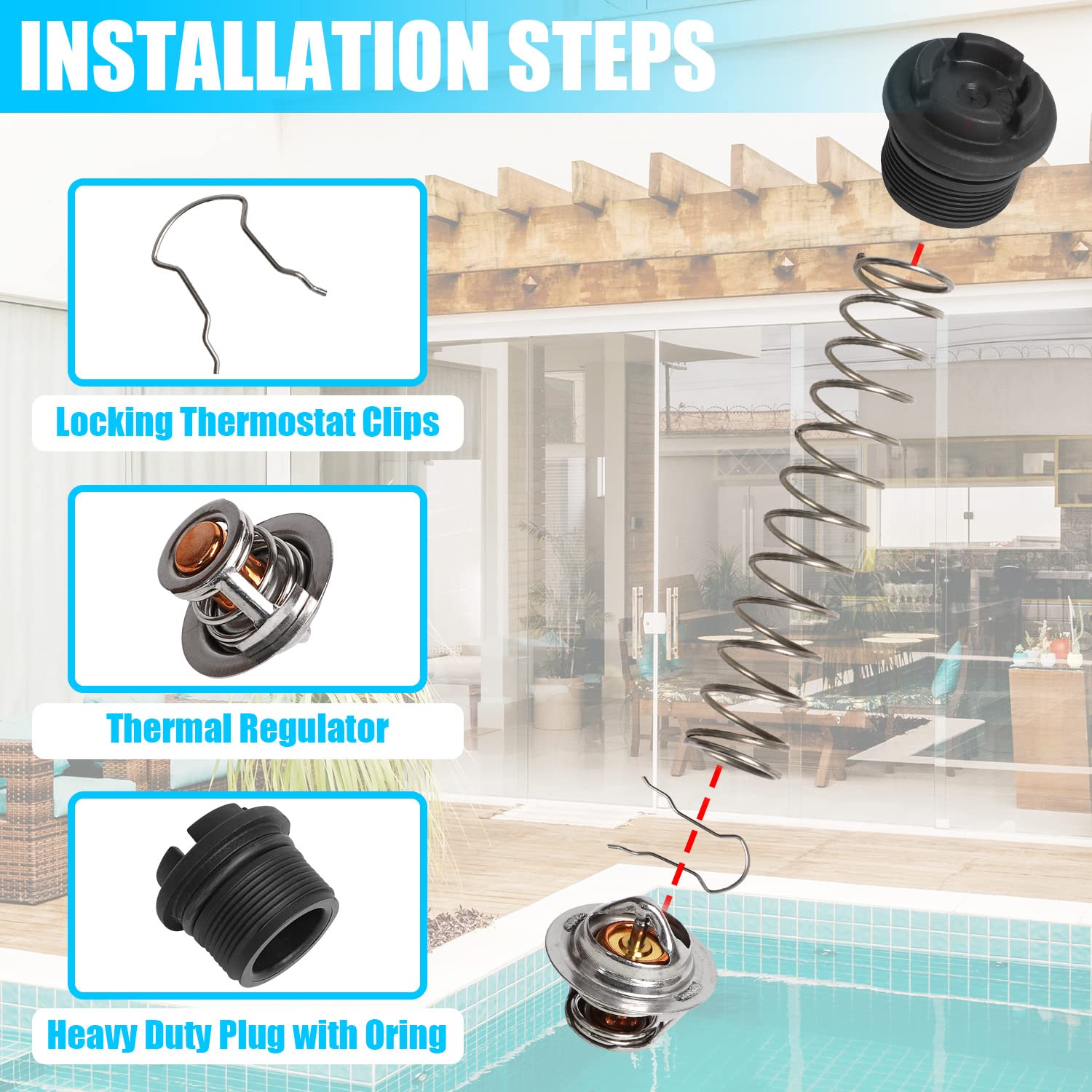 Snapklik.com : Thermal Regulator Control Kit Compatible For Master Temp ...