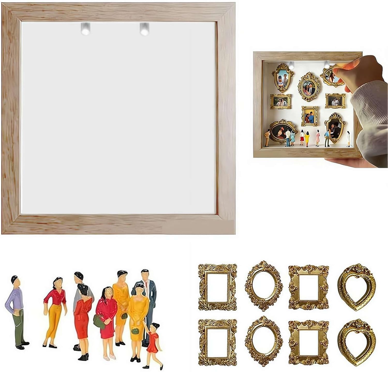 Amazon.com: DIY Mini Museum Silhouette Box, Celebrate Your Unique ...