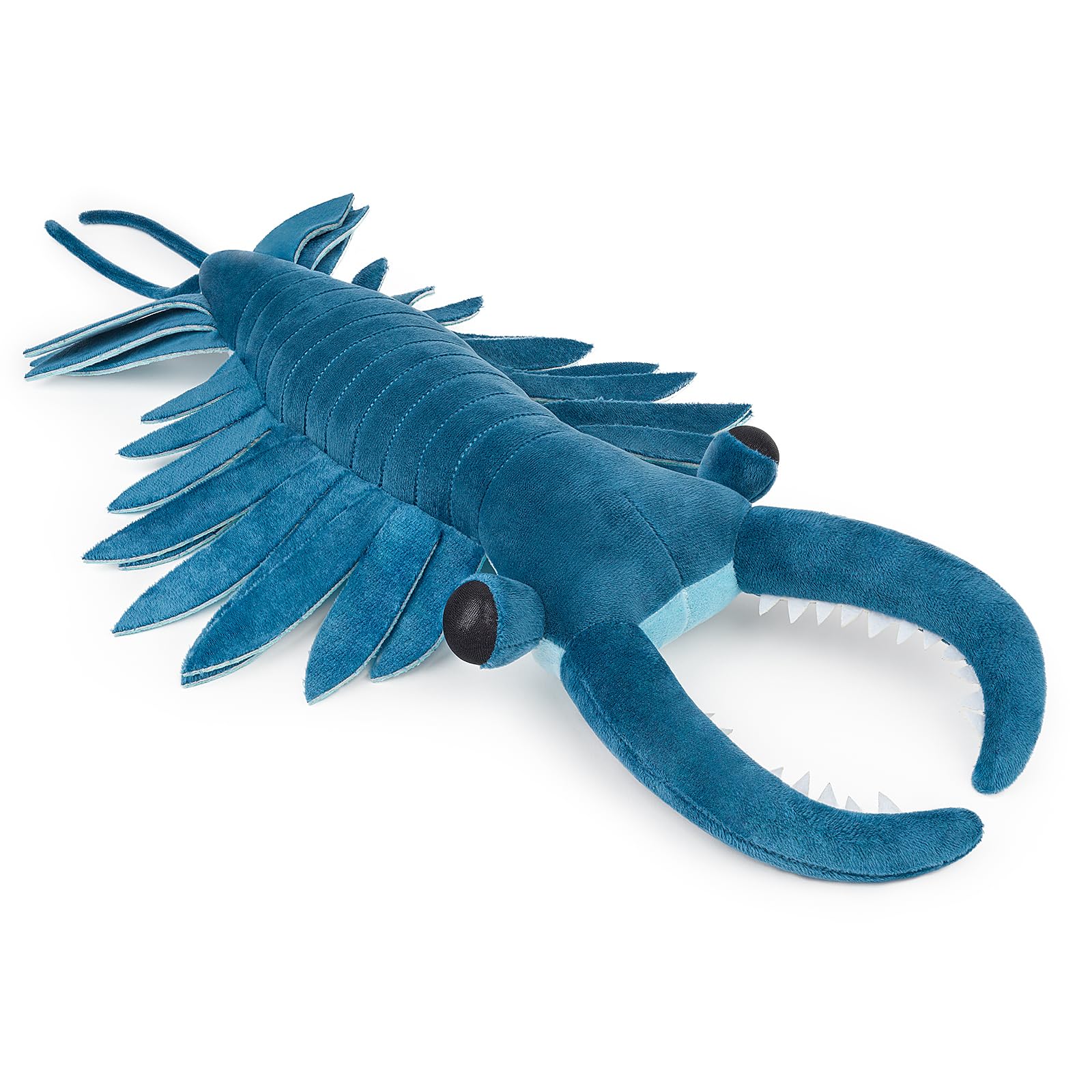 Talking Fish PuffPurrs Realistic Opabinia Regalis Plush Toy - 25 Inch ...