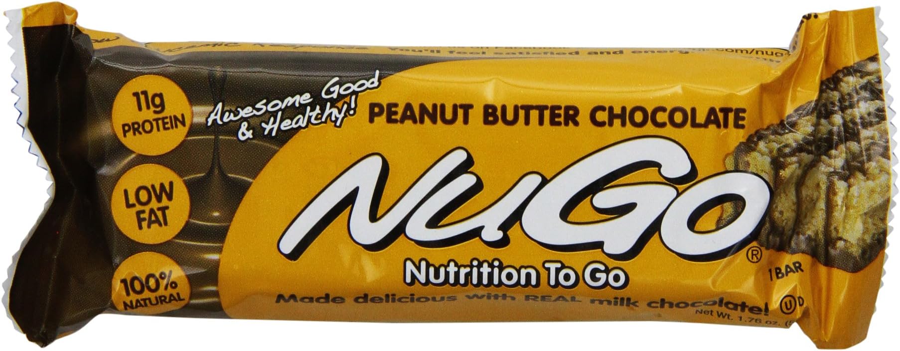 Amazon.com: NuGo Dark Variety - Pretzel w/ Sea Salt 12 bars & New ...