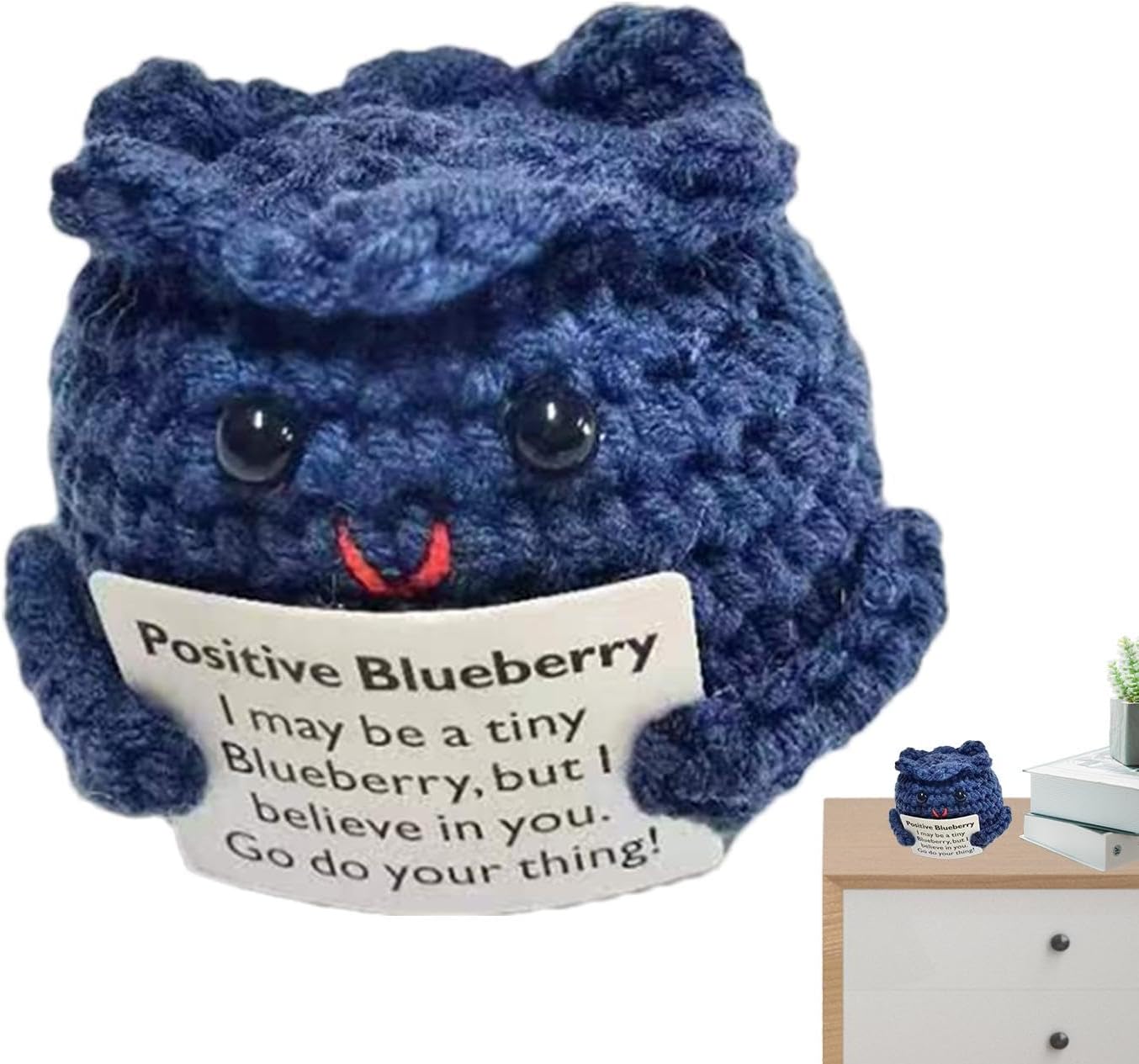 Amazon.com: Positive Crochet Doll - Crochet Positive Fruit, Emotional ...