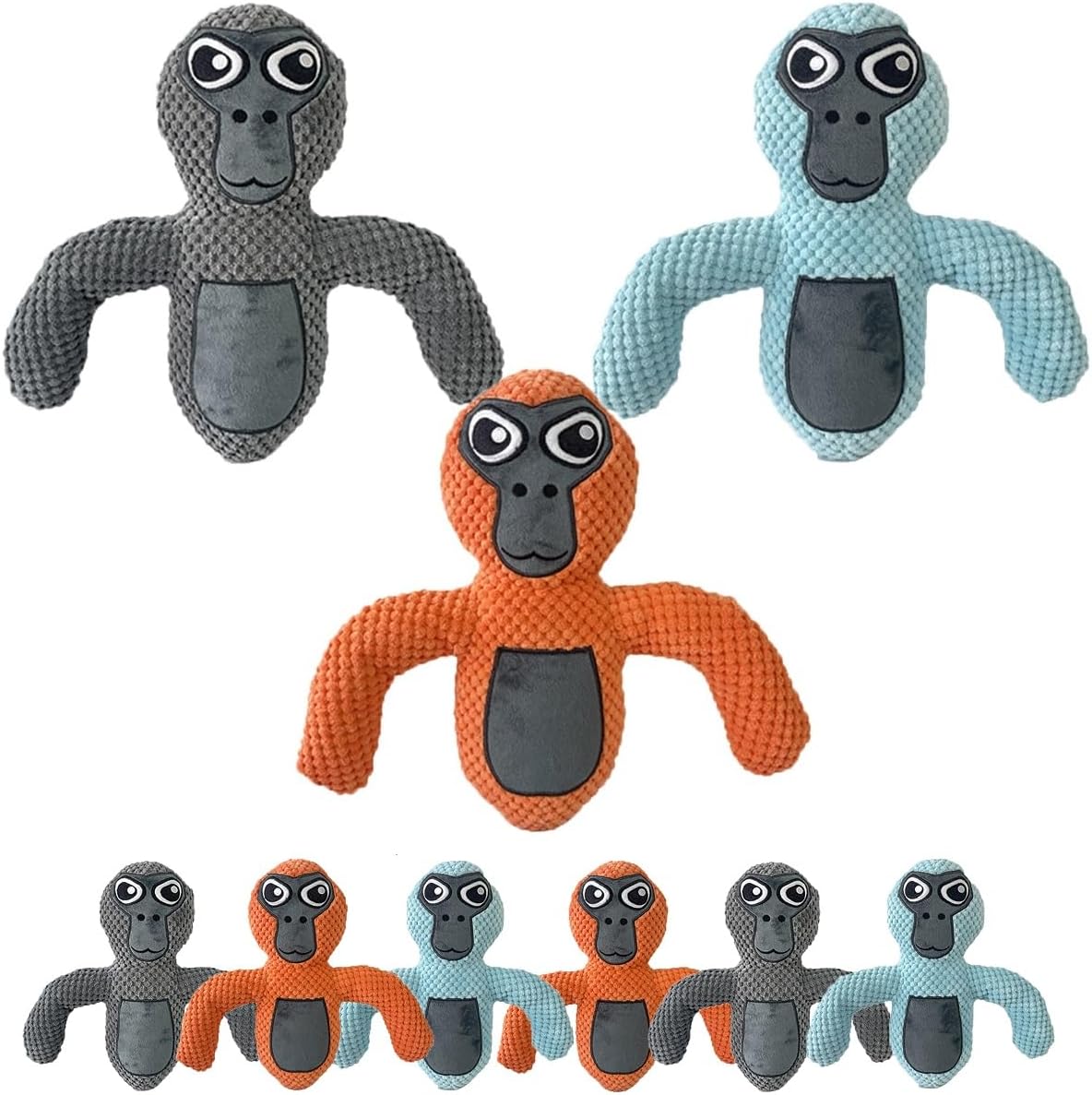 Amazon.com: FEIDAR 3PCS Goryla Tg Plush Gorilla tgsStuffed Animal ...