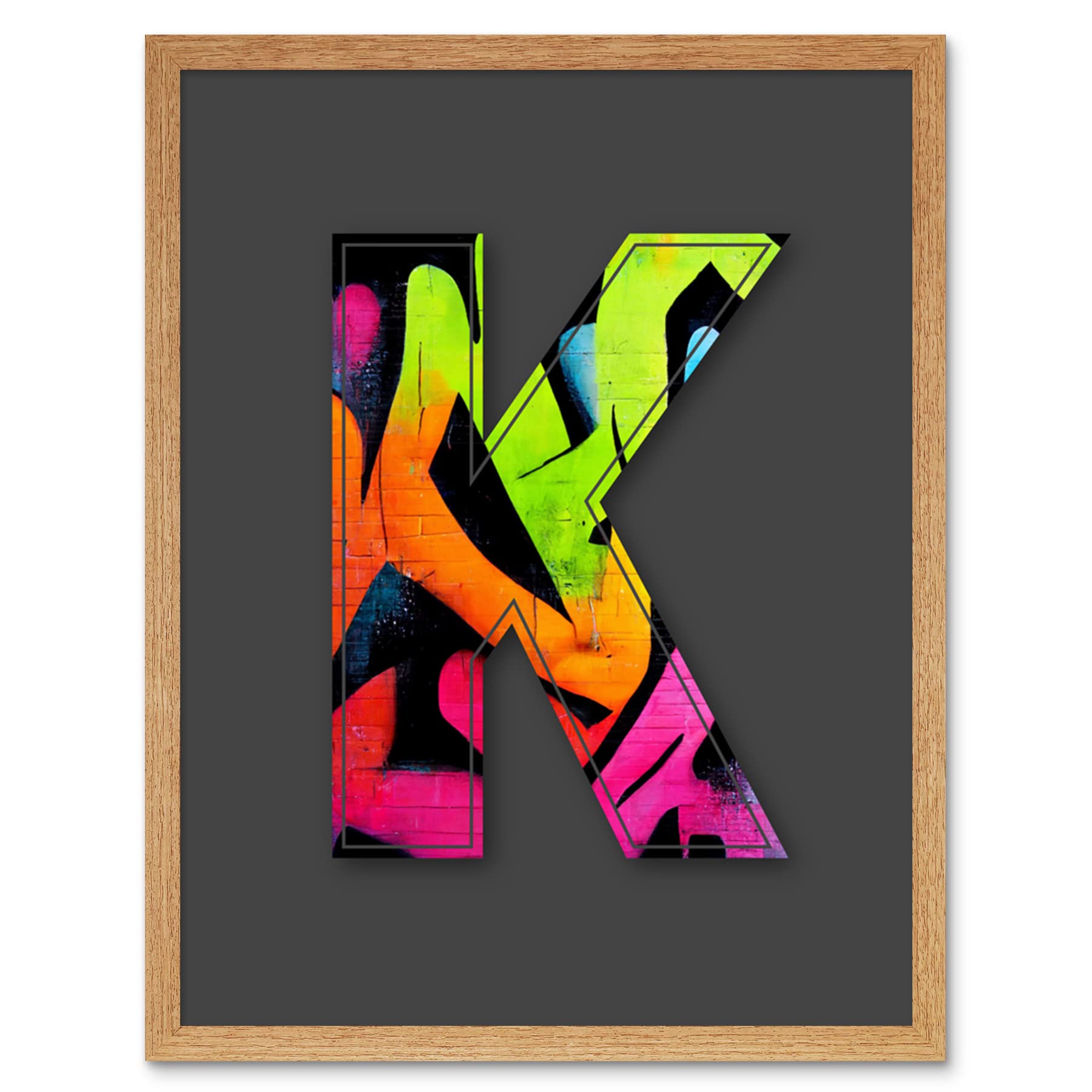 Printable Stencils Letter K