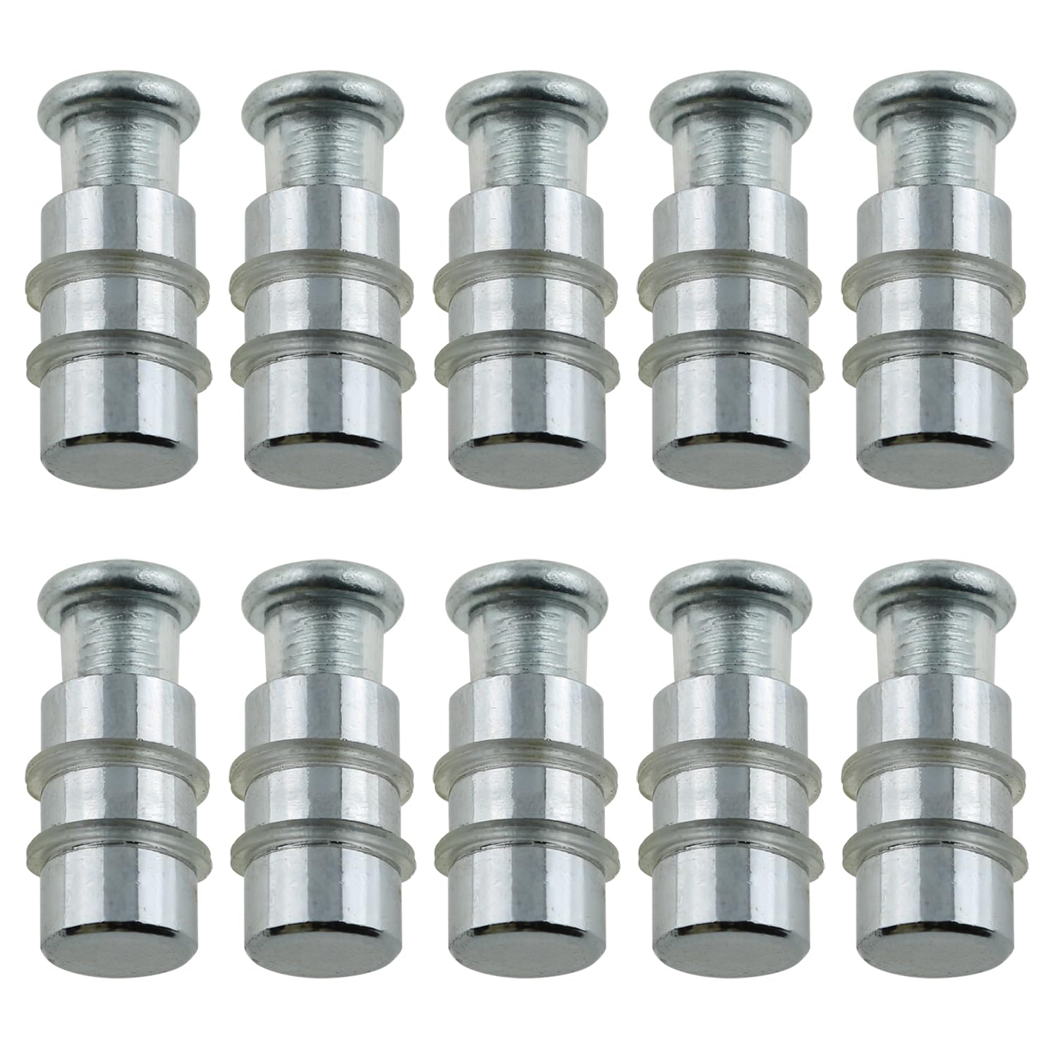 Amazon.com: LUORNG 10PCS Shelf Support Glass Shelf Holder Pins Metal ...