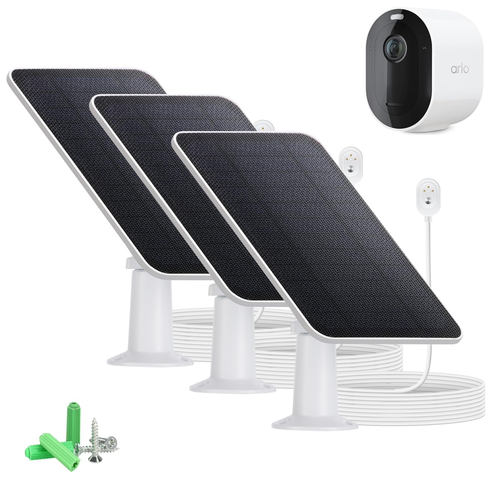 Amazon.com : Arlo Solar Panel Charger Compatible with Arlo Ultra/Ultra ...