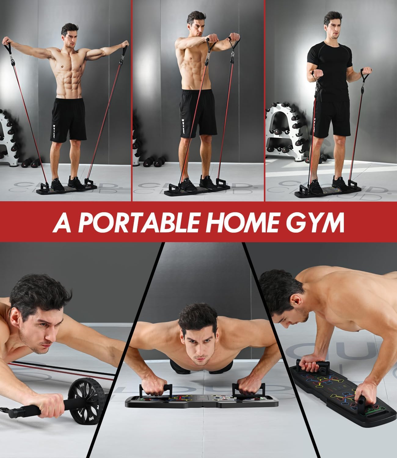 Push Up Board, Workout Equipment Home Gym,Push Up Strength Training ...