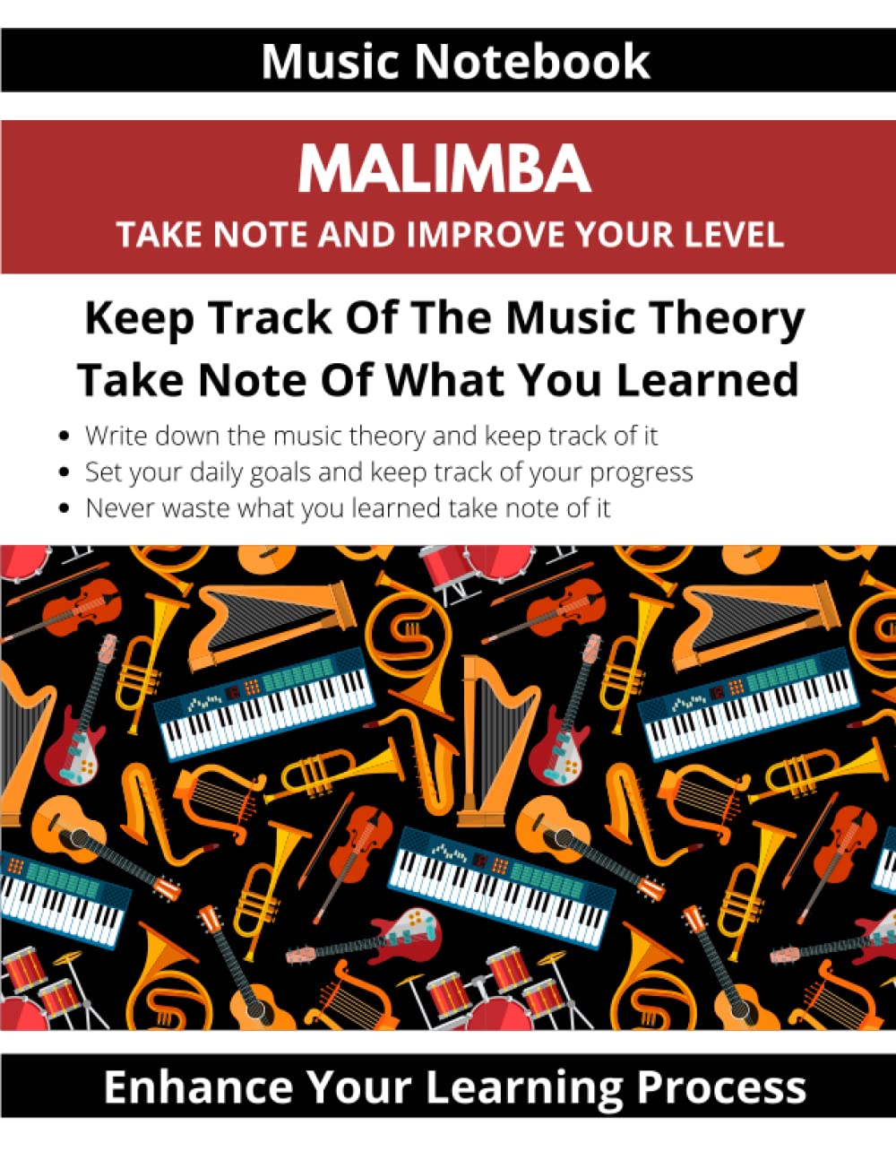 Buy Music Malimba Take Note And Improve Your Level Keep Track Of The ...