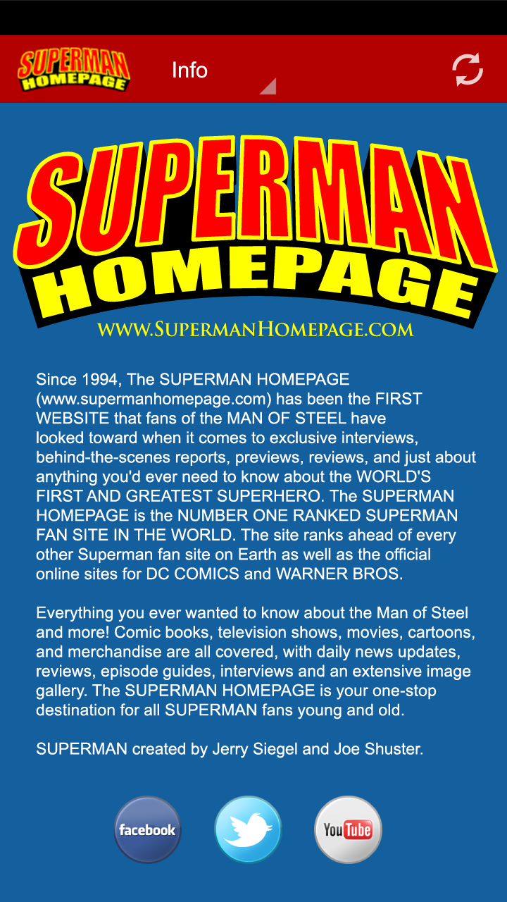 Superman Homepage - App on the Amazon Appstore
