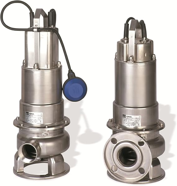 EBARA 50DWXAU61.1S2 DOMINATOR Automatic Sewage Pump, 1-1/2 HP, 1 x 230 ...