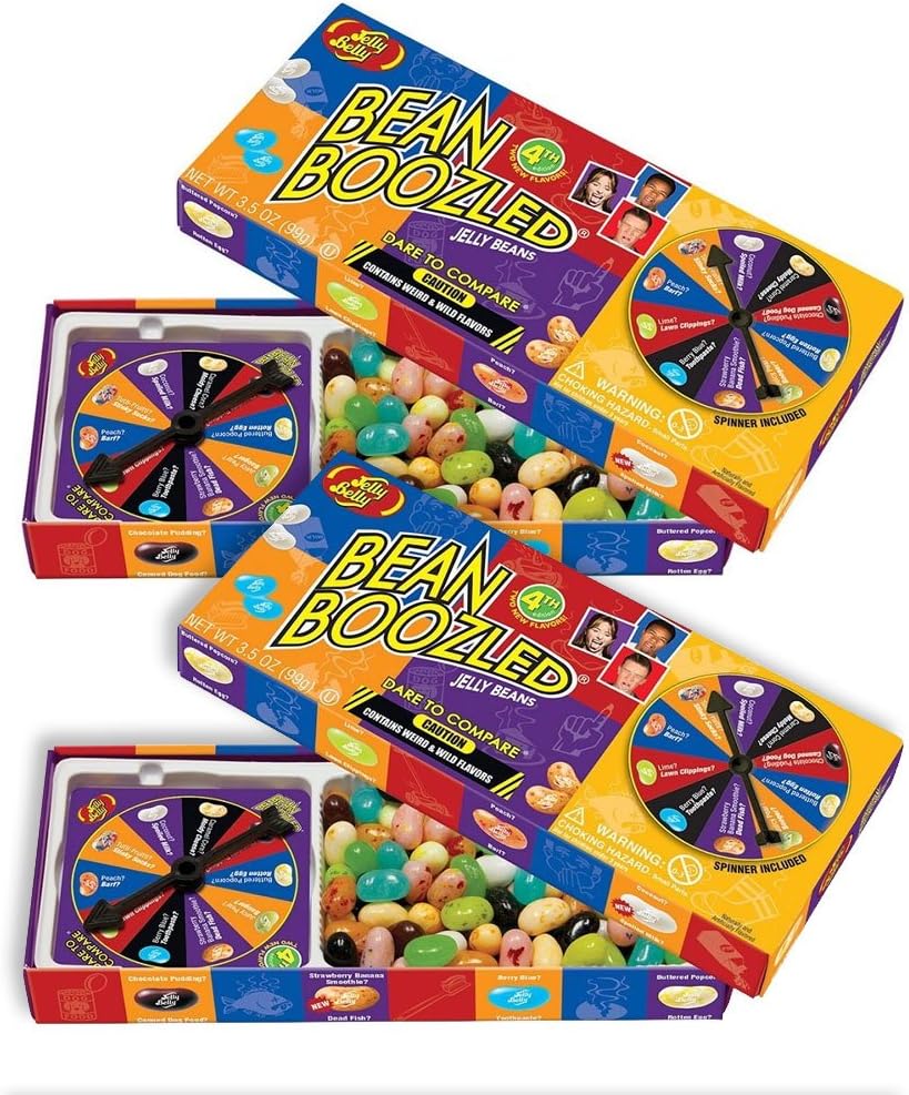 Amazon.com : Jelly Belly Jelly Beans Beanboozled 7th Edition, Weird ...