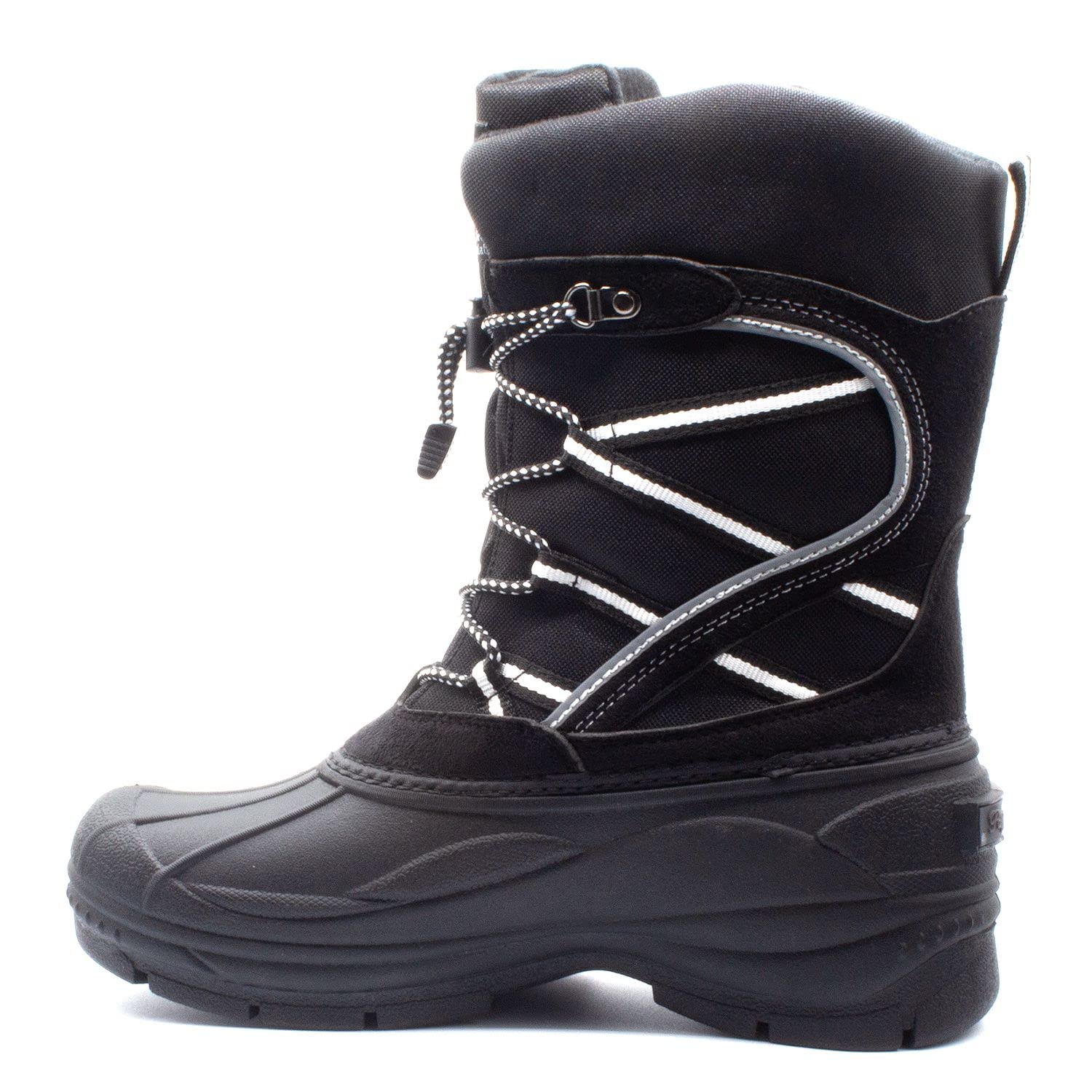 Snapklik.com : Jazame Mens Moto Winter Boots Rain Snow Water Resistant ...