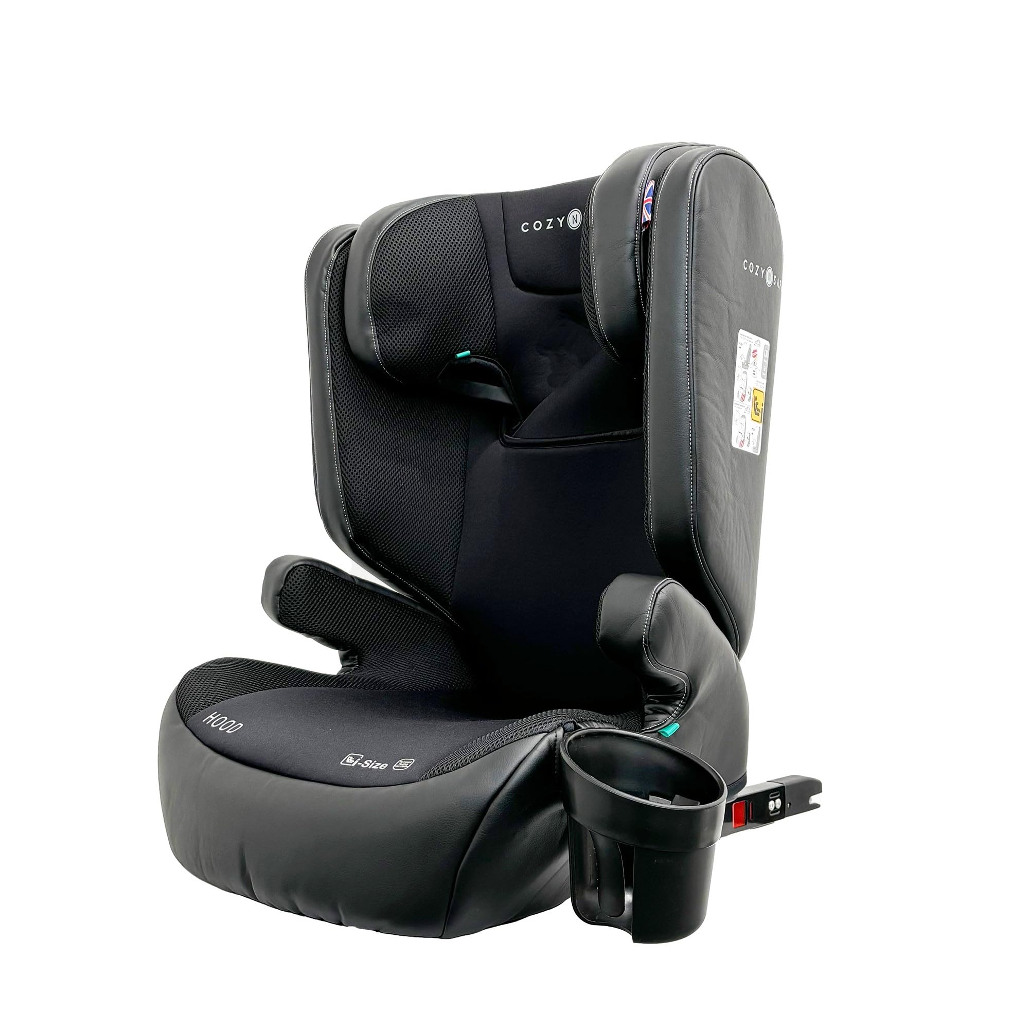 Cozy N Safe Hood i-Size ISOFix High-Back Booster Seat with Side Impact ...