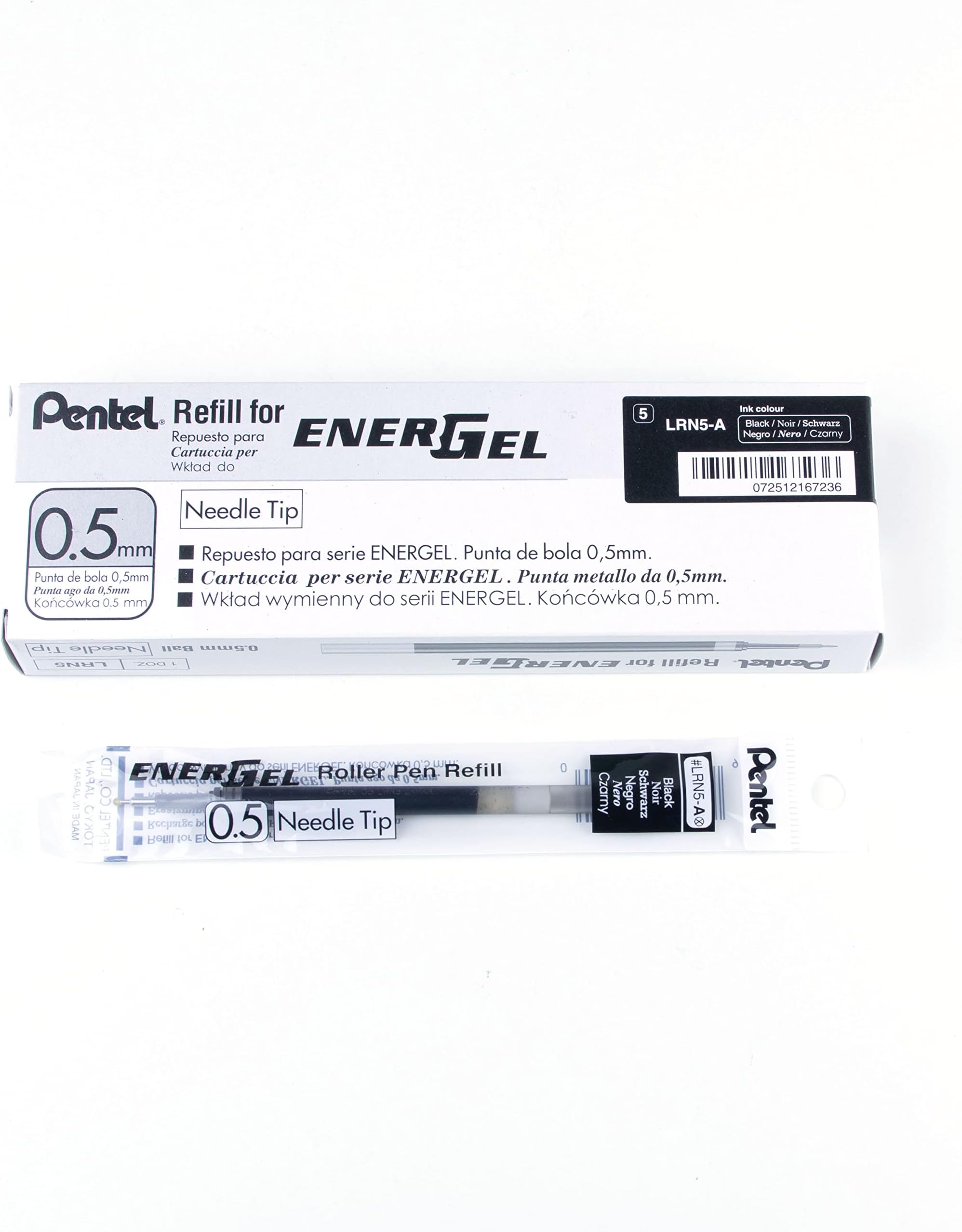 Gel Ink Refills for Pentel EnerGel Gel Roller Pens (BLN75, BLN105 ...