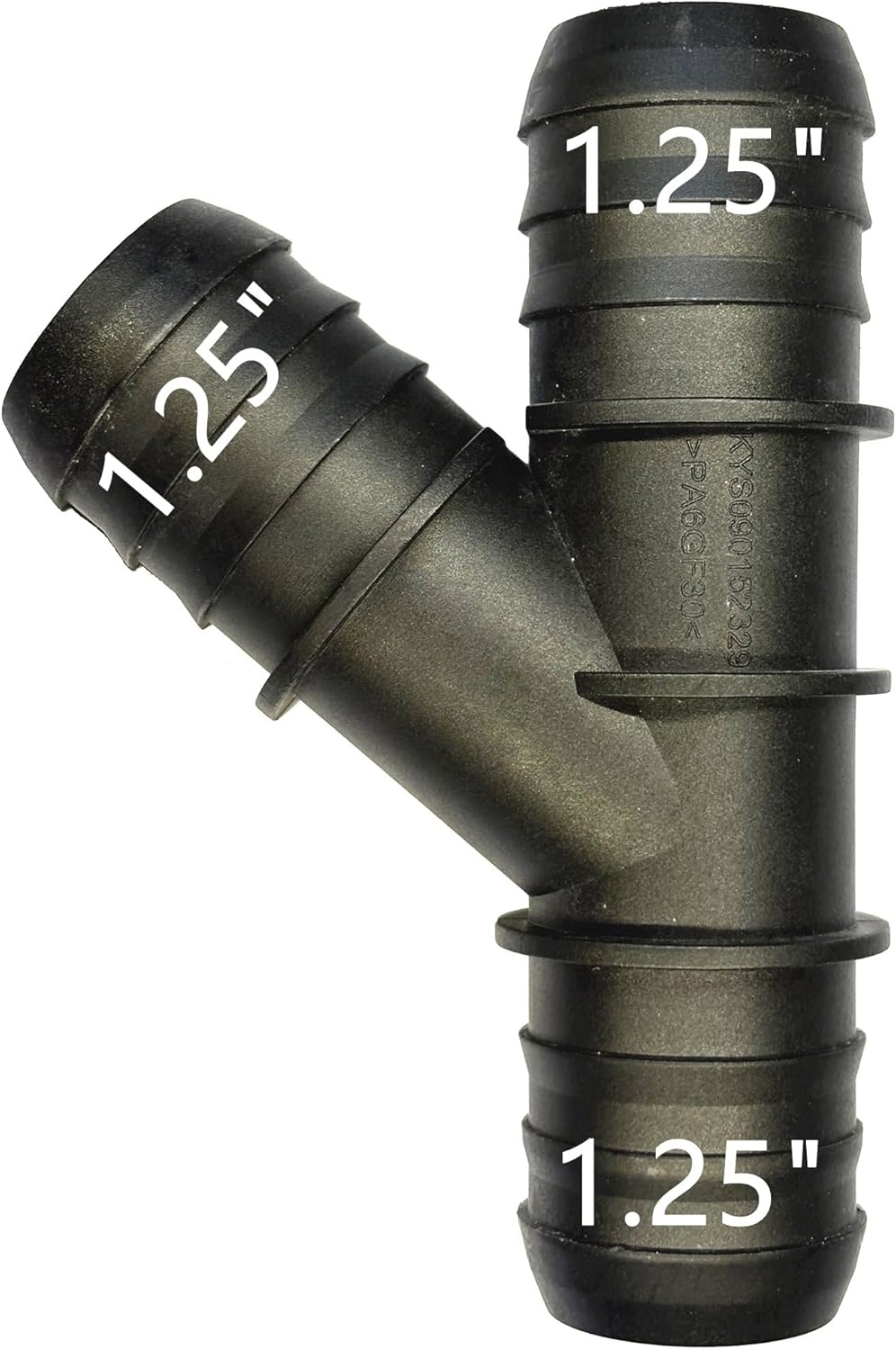 Amazon.com: S090152329, 1-1/4 Inch Y-Shaped Hose Tee,Coolant Hose ...