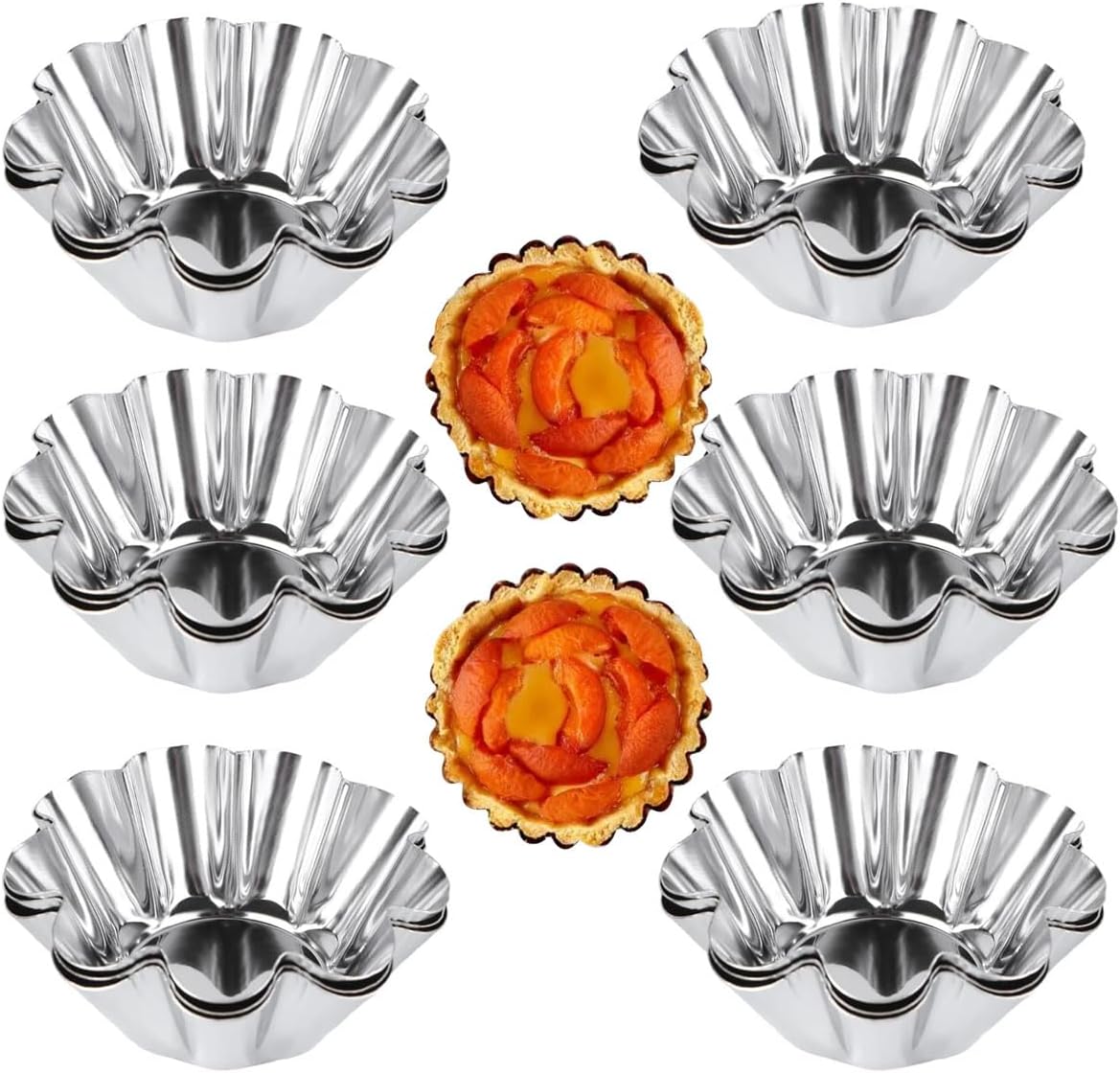 Amazon.com: Norpro Tartlet Tins, Set of 36: Tart Pans: Home & Kitchen
