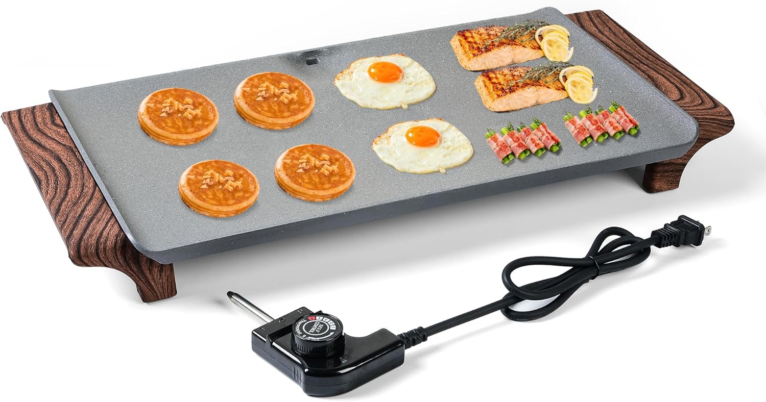 Amazon.com: Electric Grill - MOKIKA Extra Large Cooking Surface ...