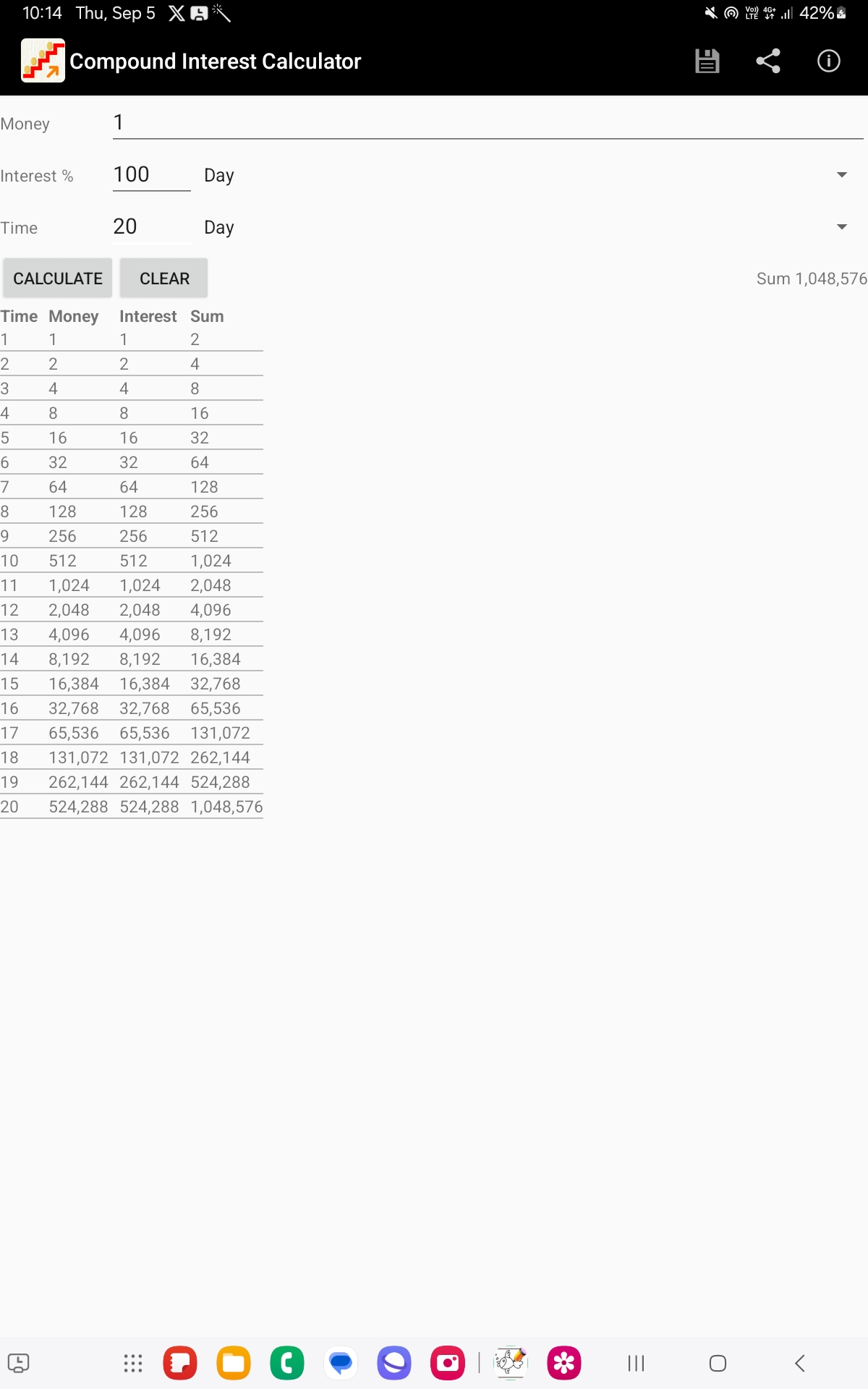 Compound Interest Calculator - App on Amazon Appstore