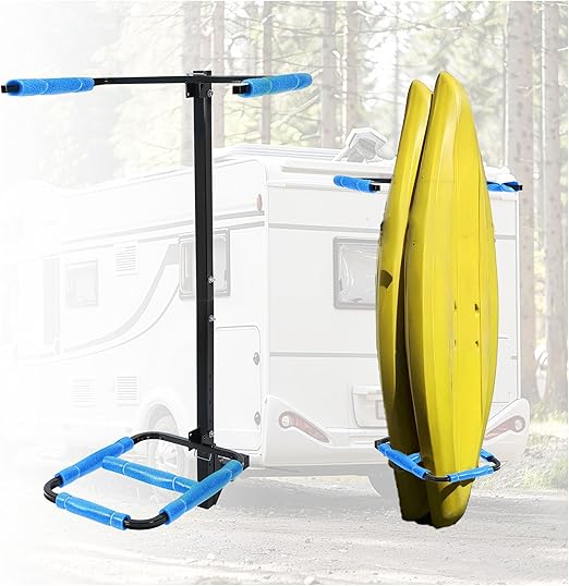 Amazon.com: KUAFU RV Hitch Mount Kayak Rack Fits up to 12'' Kayaks ...