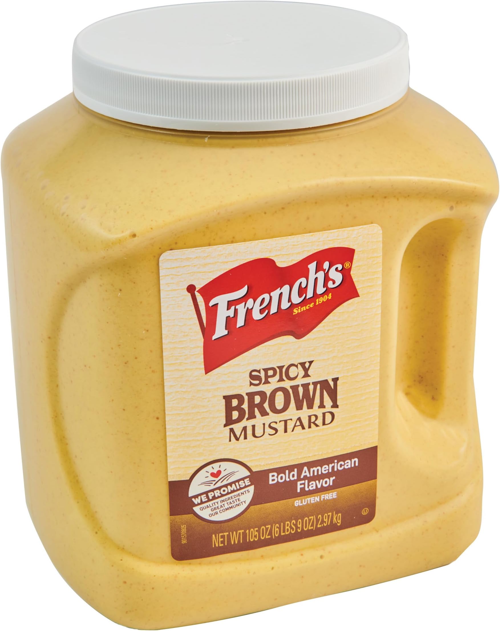 Amazon.com: French's Spicy Brown Mustard, 105 oz - One 105 Ounce Bulk ...
