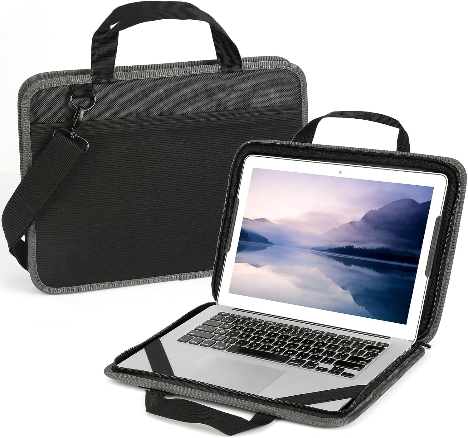 Amazon.com: CDBXPRG Laptop Case Sleeve 13-14 inch,Shockproof Computer ...