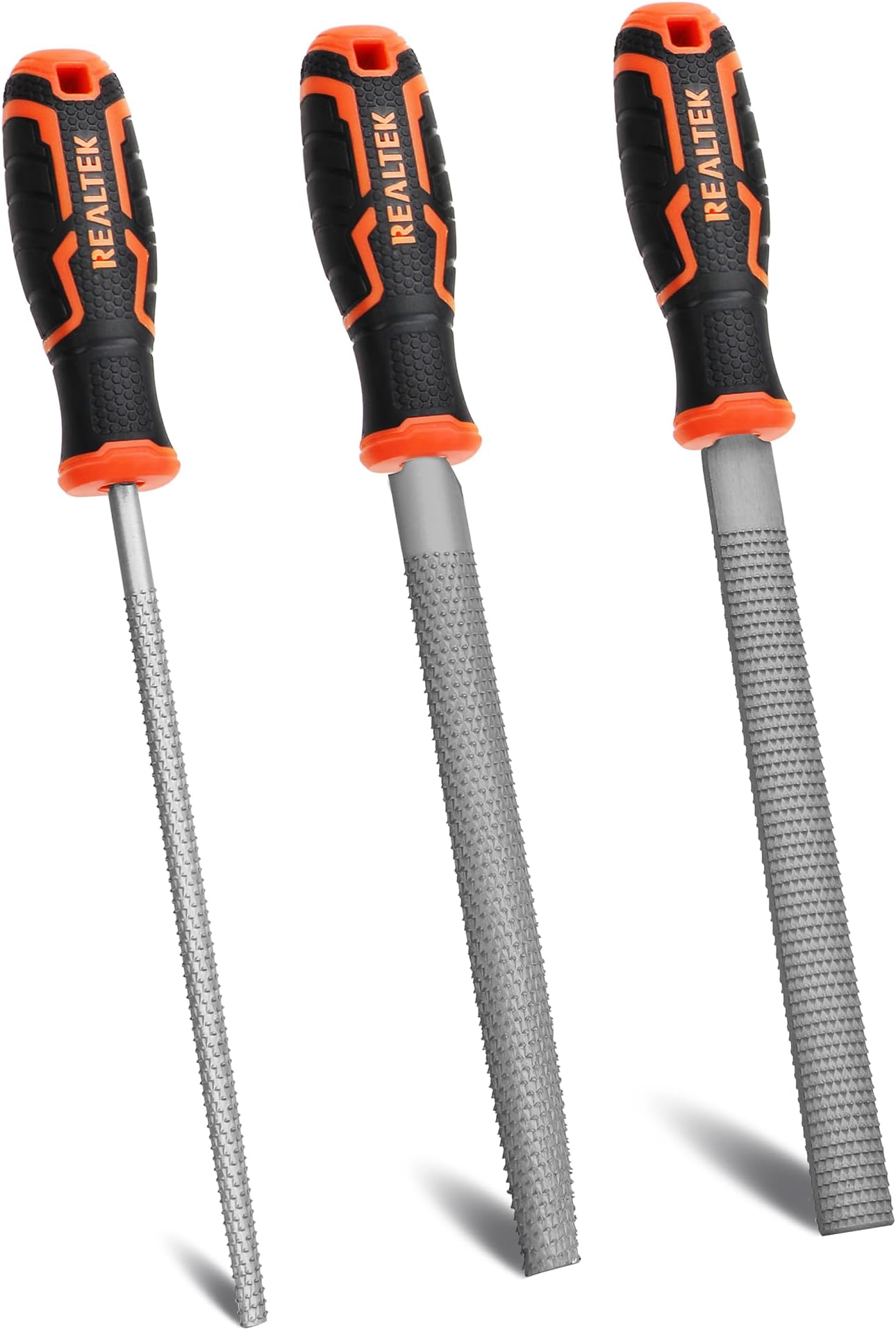 WOODSTOCK D3113 3-Piece Wood Rasp Set with Rubber Handles - File ...