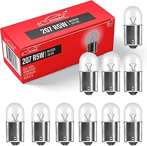 Xtremeauto X10 207 R5W Bulbs - 12v Car Bulbs, Side Light Tail Light Brake Number Plate Interior ...