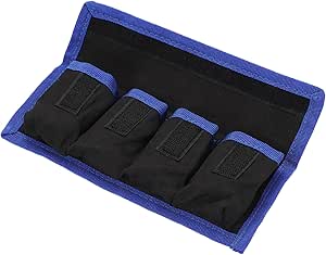 Amazon.com: PATIKIL Camera Battery Pouch Case, 4 Pocket Nylon DSLR ...
