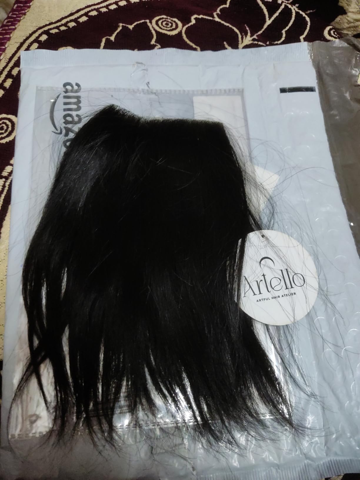 Artello® POLY FRONTAL Cover Up Hair Patch for Men and Women for ...