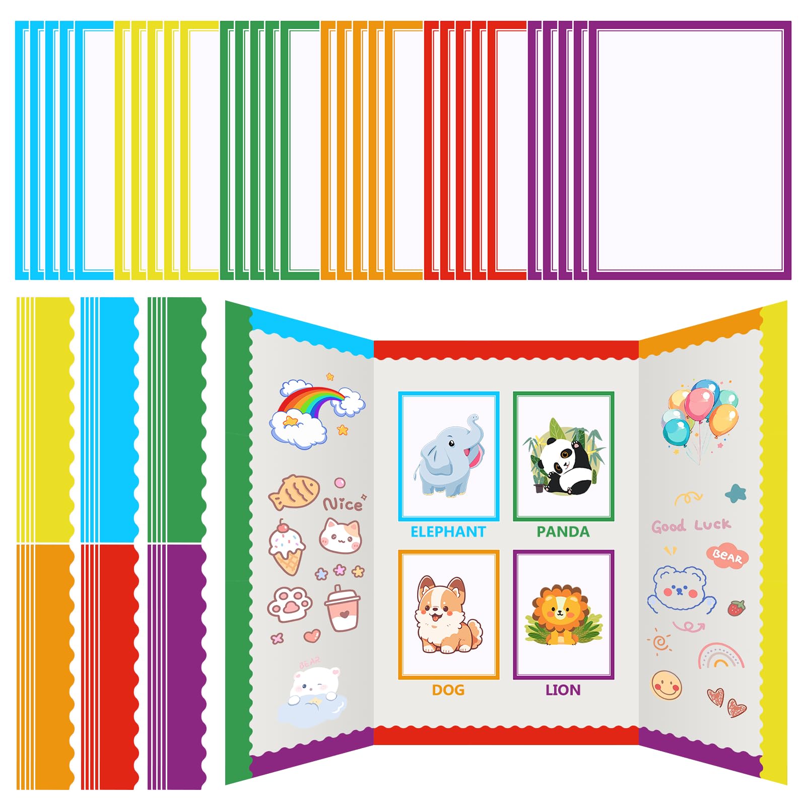 Buy 150 Pcs Science Fair Board Supplies Include 30 Science Fair Display ...