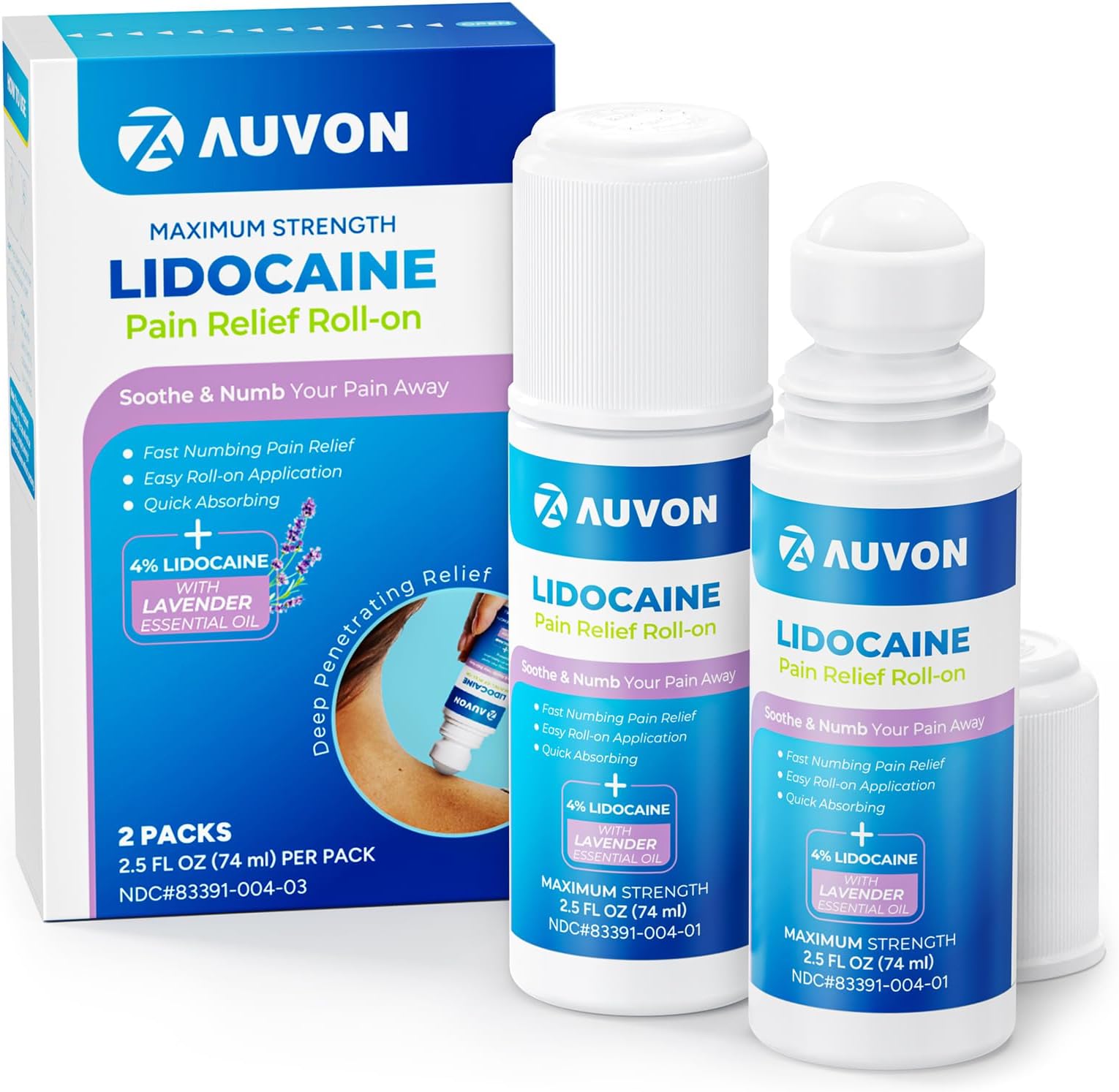 Amazon.com : HealthWise Lidocaine Plus+ Cream | Numbs Away Pain | Non ...