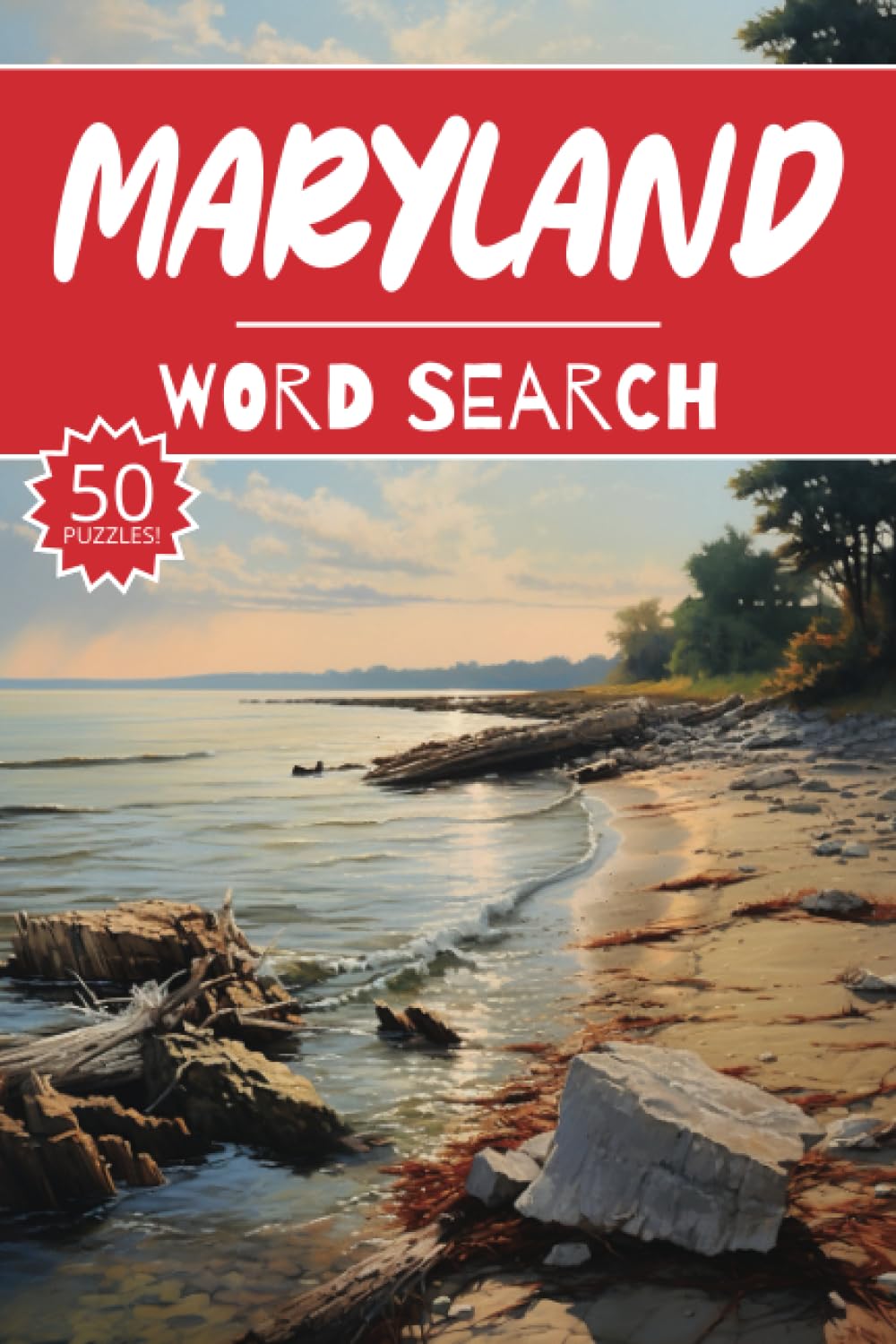 Maryland Word Search: 50 USA Puzzles, Word Find, Vocabulary Activity ...