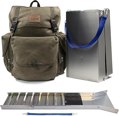 Amazon.com: ASR Outdoor 50" Aluminum Folding Sluice Box for Gold ...