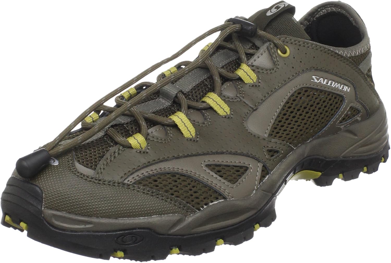 Amazon.com | Salomon Men's Light Amphib 3 Water Shoe,Komando/Moss/Swamp ...