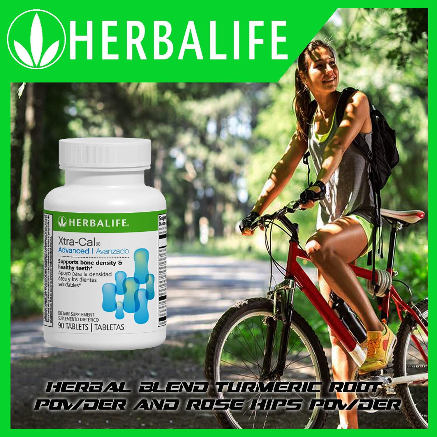 Buy HERBALIFE Xtra-Cal Advanced: 90 Tablets Calcium Food Supplement ...