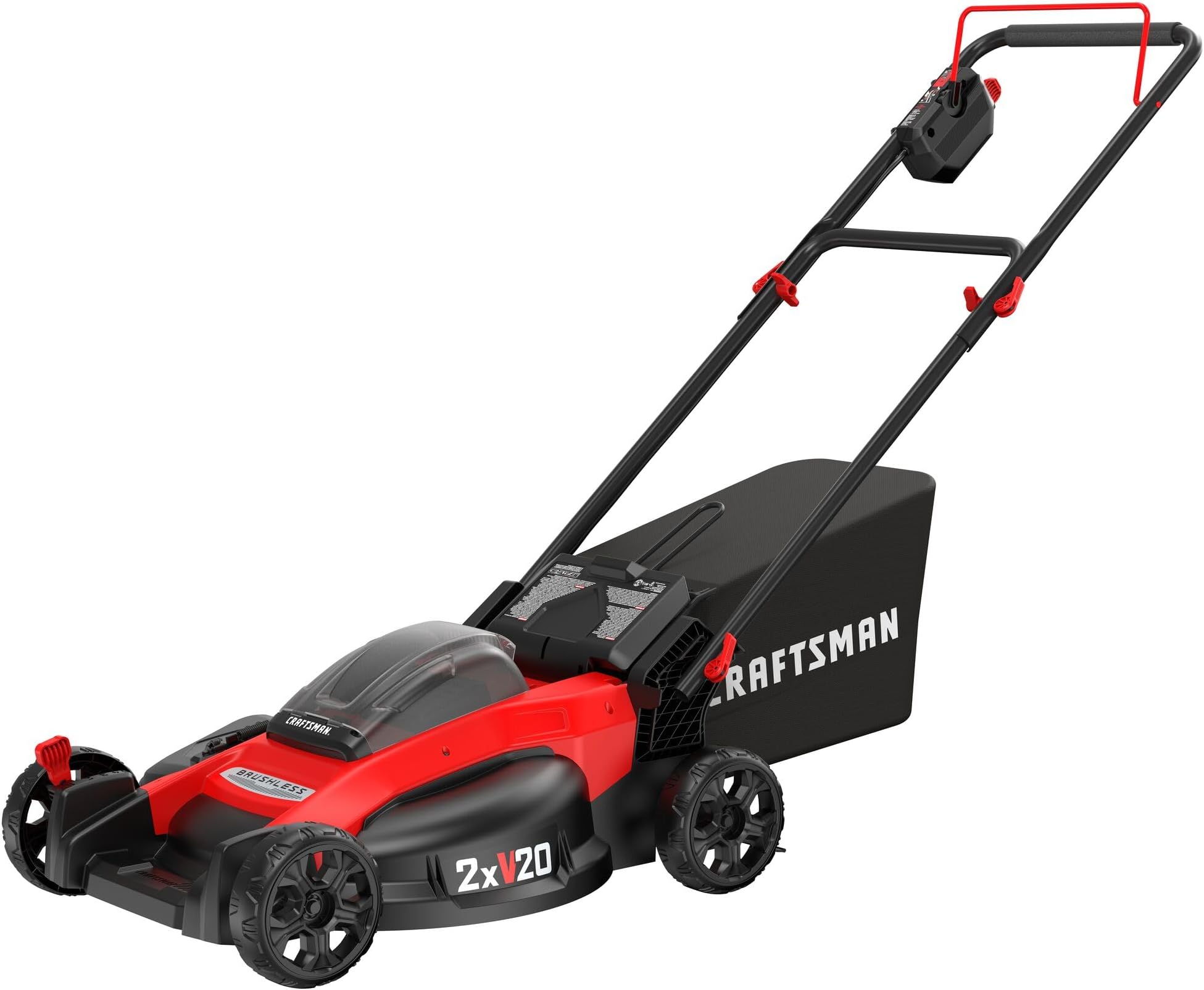 Amazon.com : CRAFTSMAN Gas Powered Lawn Mower, 21-inch Push Mower with ...