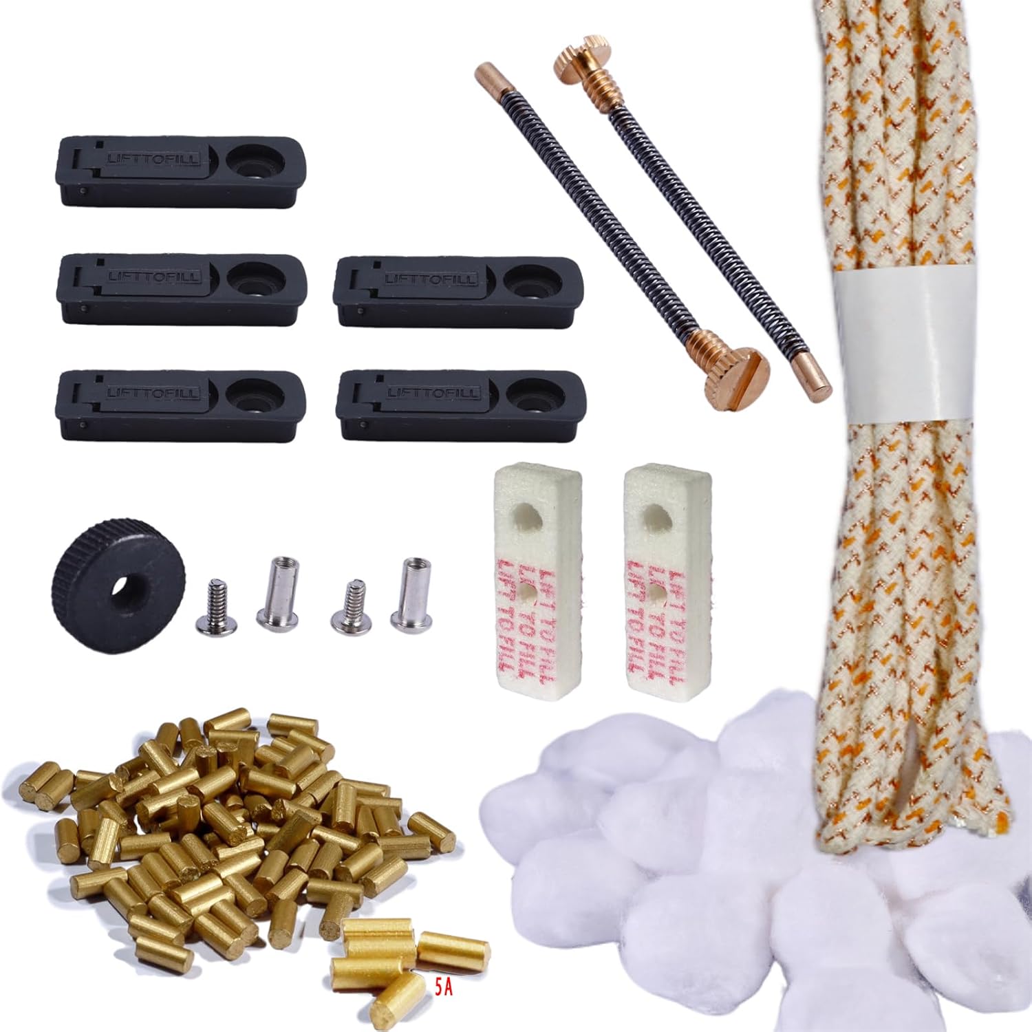 Amazon.com: Universal Gasoline Lighter Repair Kit for Fluid and Butane ...