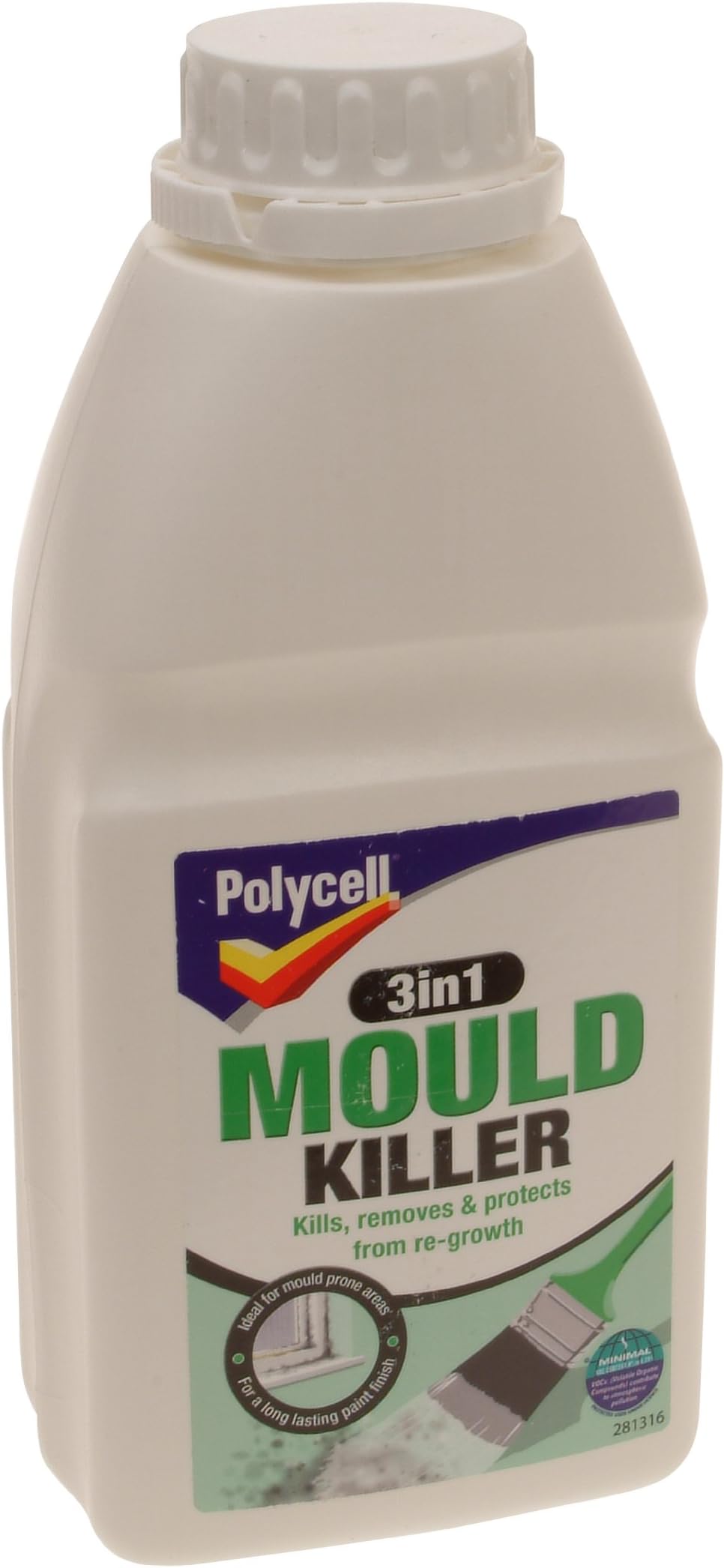 Polycell 3I1MK500S 500ml 3-in-1 Mould Killer Bottle : Amazon.co.uk: Grocery